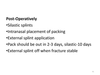 Nasal Fractures okoye | PPTX