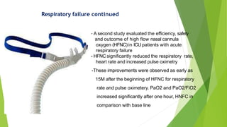 #Nasal high flow | PPTX