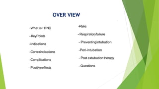 #Nasal high flow | PPTX