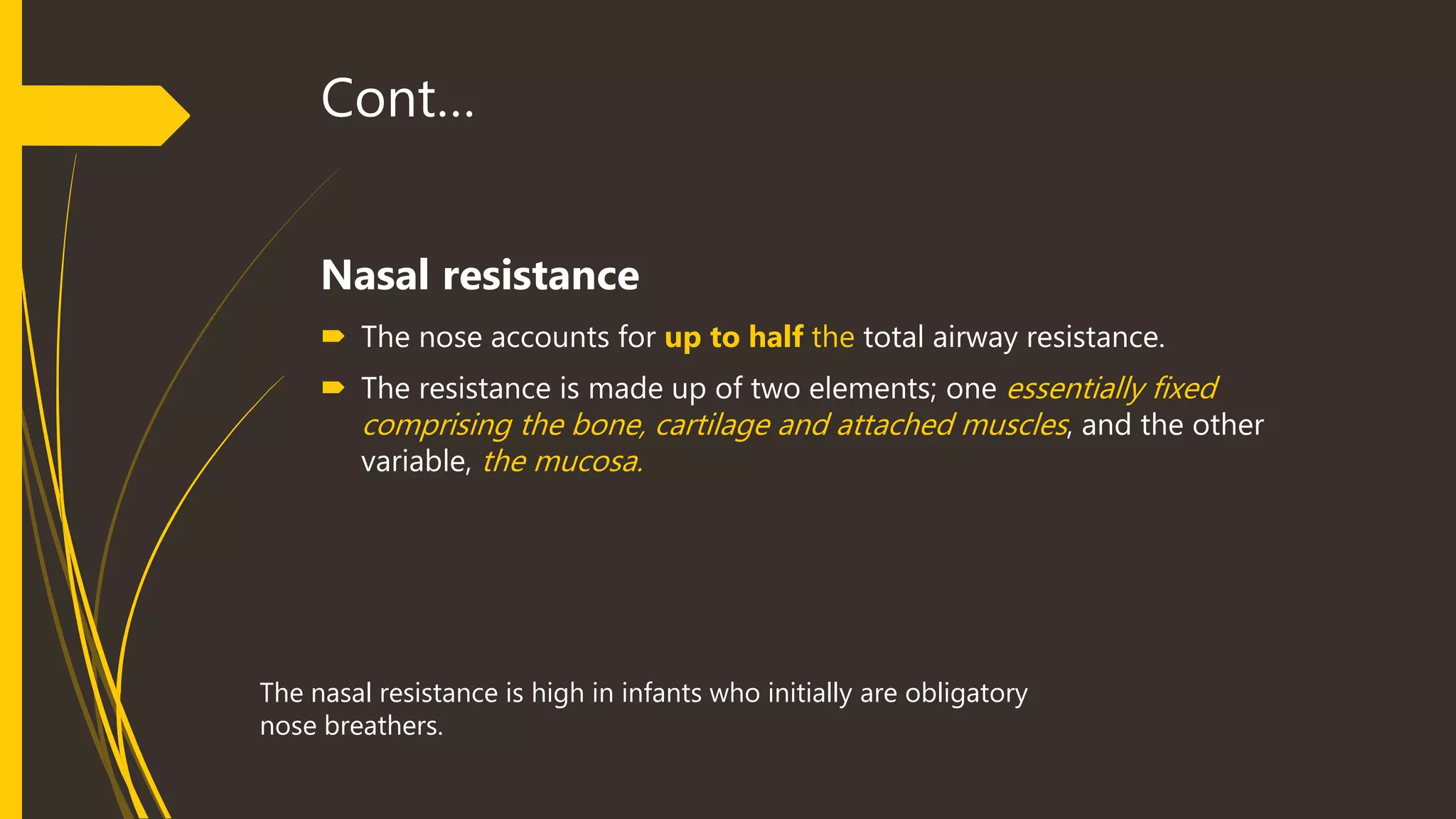 Nasal & paranasal sinus physiology beba | PPTX