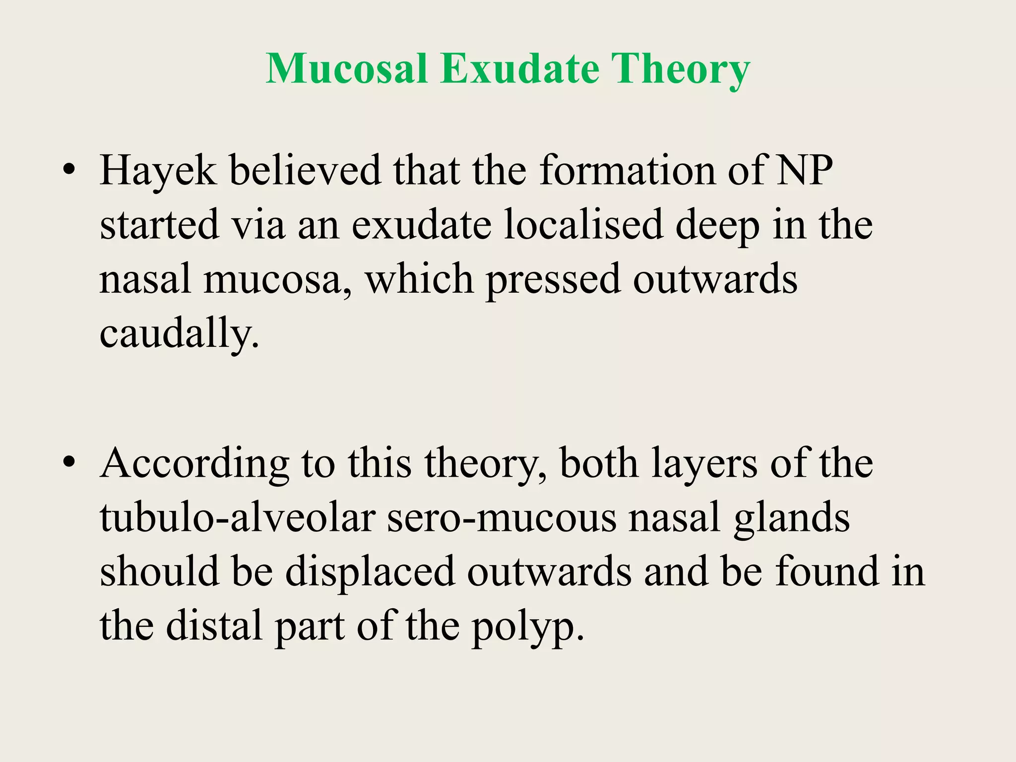 Nasal polyp | PPTX