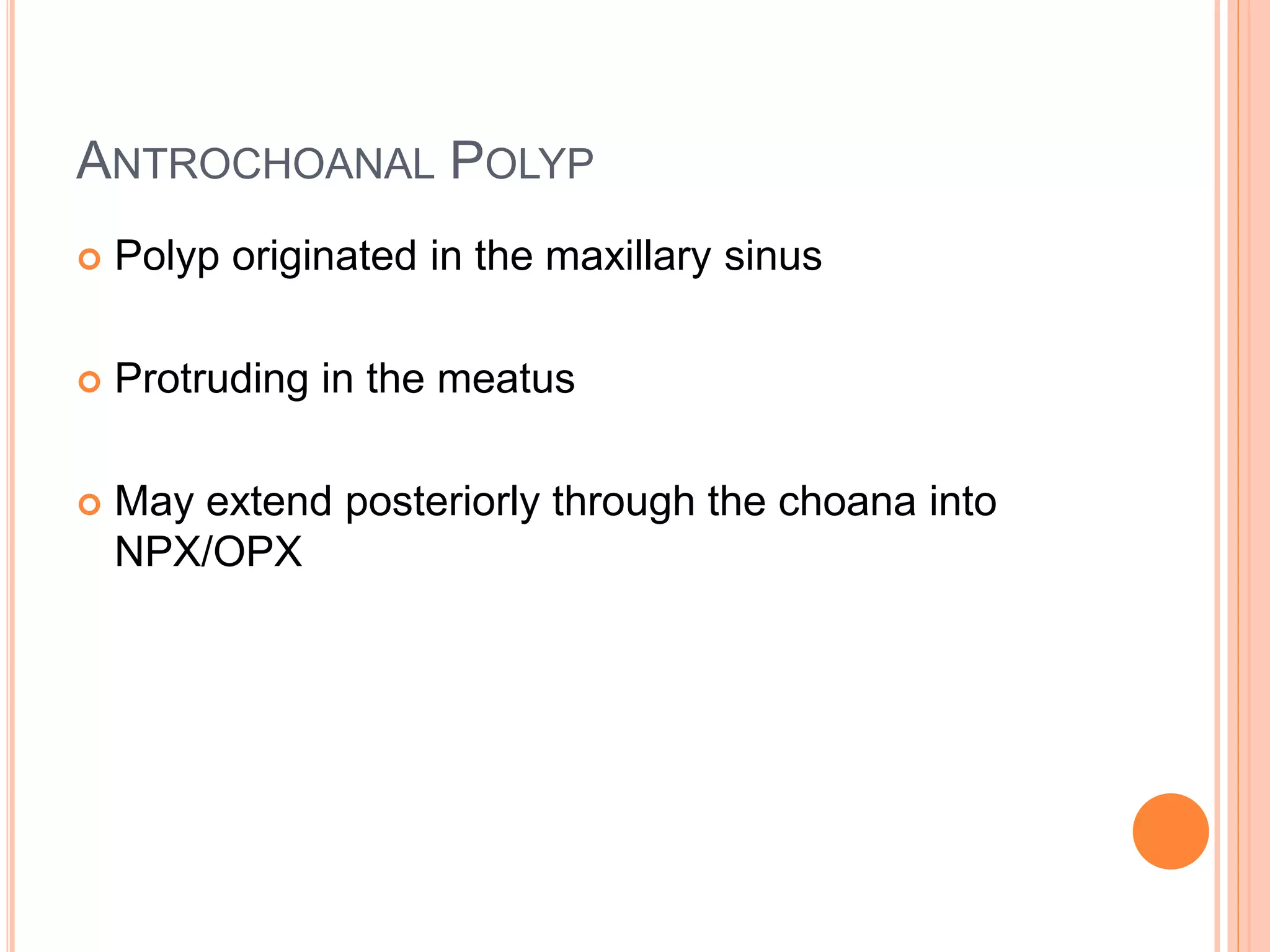 Nasal polyp | PPTX