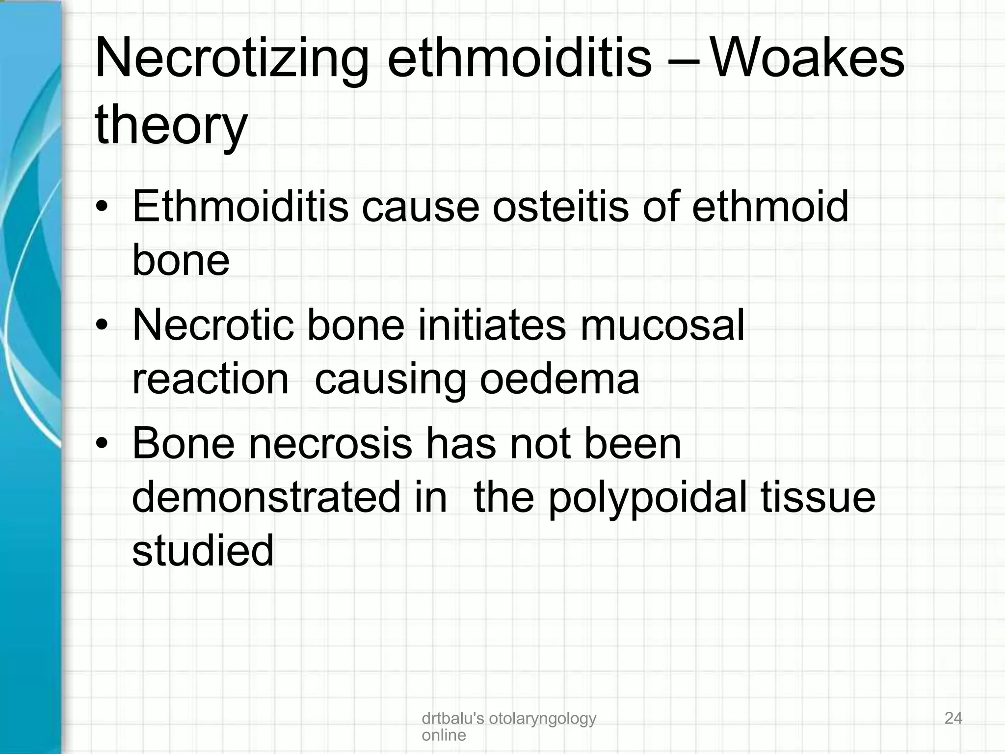 Nasal Polyps: etiology,pathogenesis,clinical features,management | PPTX
