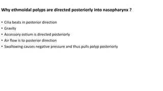 Nasal polyp | PPTX