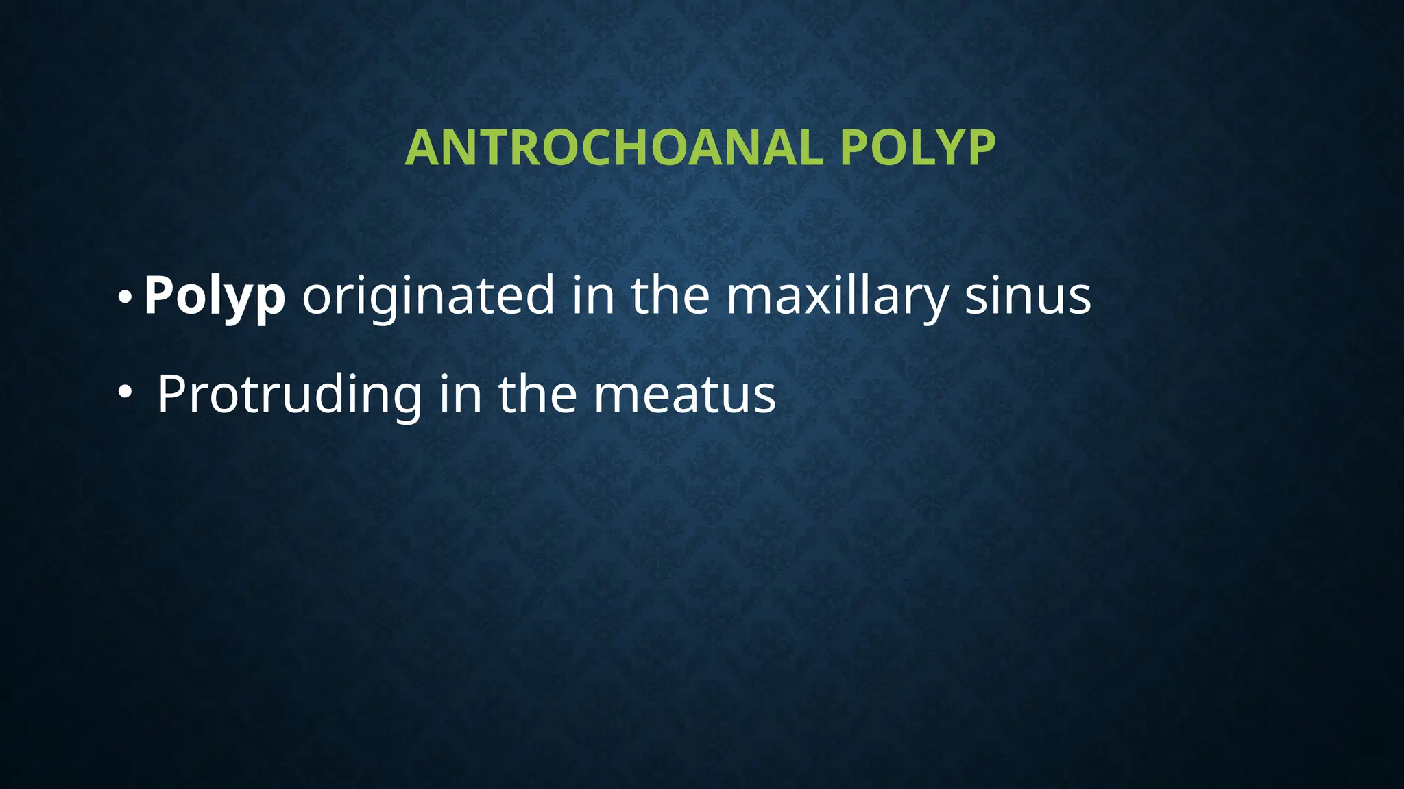 NASAL POLYP.pptx defintion ,cause treatment | PPTX