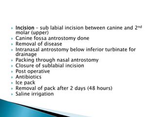 Nasal polyposis | PPTX