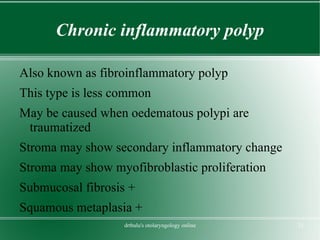 Nasalpolyp pathology | ODP