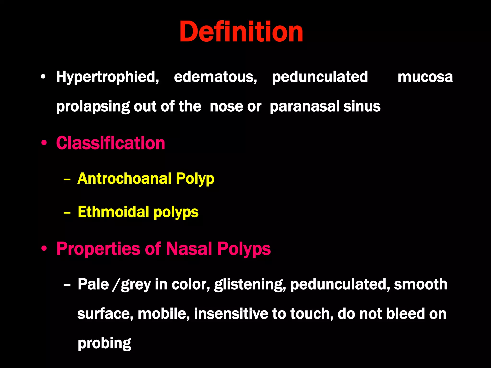 Nasal polyps | PPT