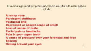 Nasal polyps - a detailed medical study | PPT