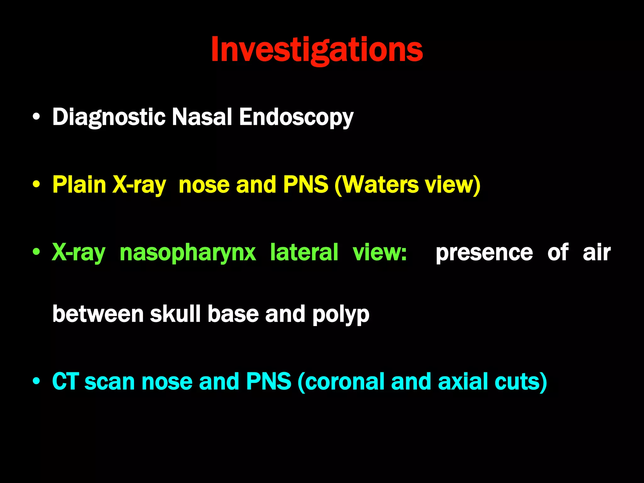 Nasal polyps | PPT