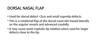 NASAL RECONSTRUCTION- GRAFTS .pptx