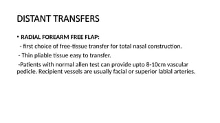 NASAL RECONSTRUCTION- GRAFTS .pptx