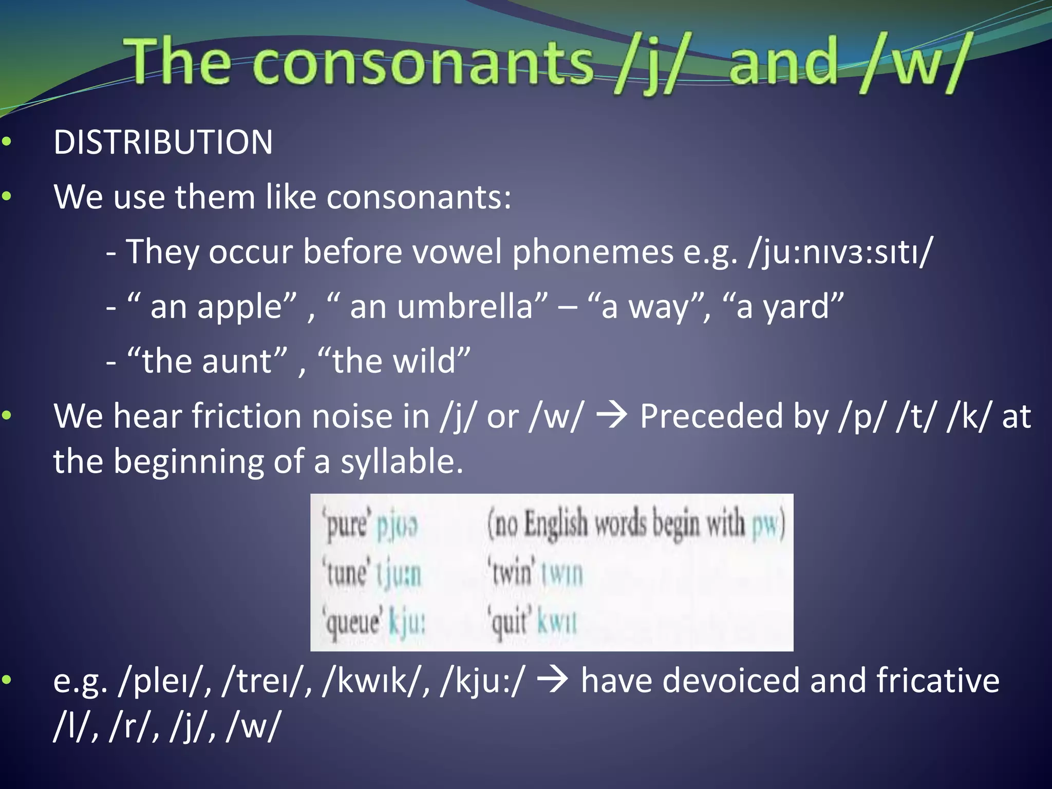 Nasals and other consonants | PPTX