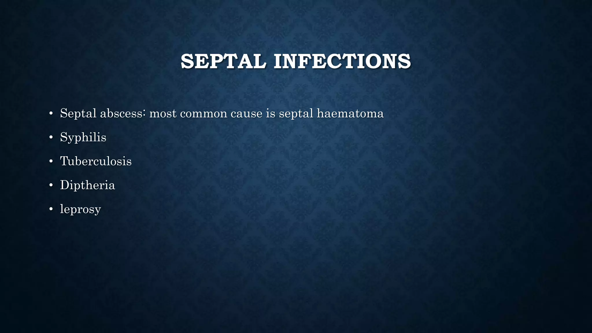 Nasal septal anatomy and septoplasty | PPTX