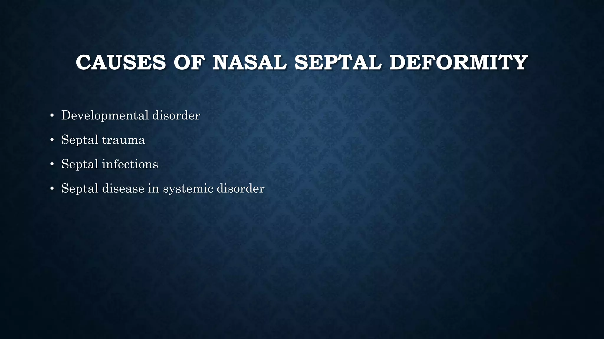 Nasal septal anatomy and septoplasty | PPTX