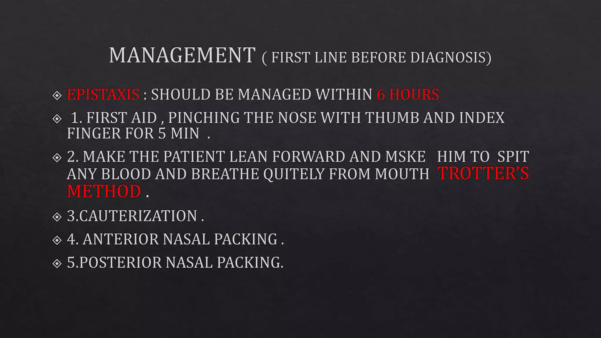 Nasal septal fractures | PPTX
