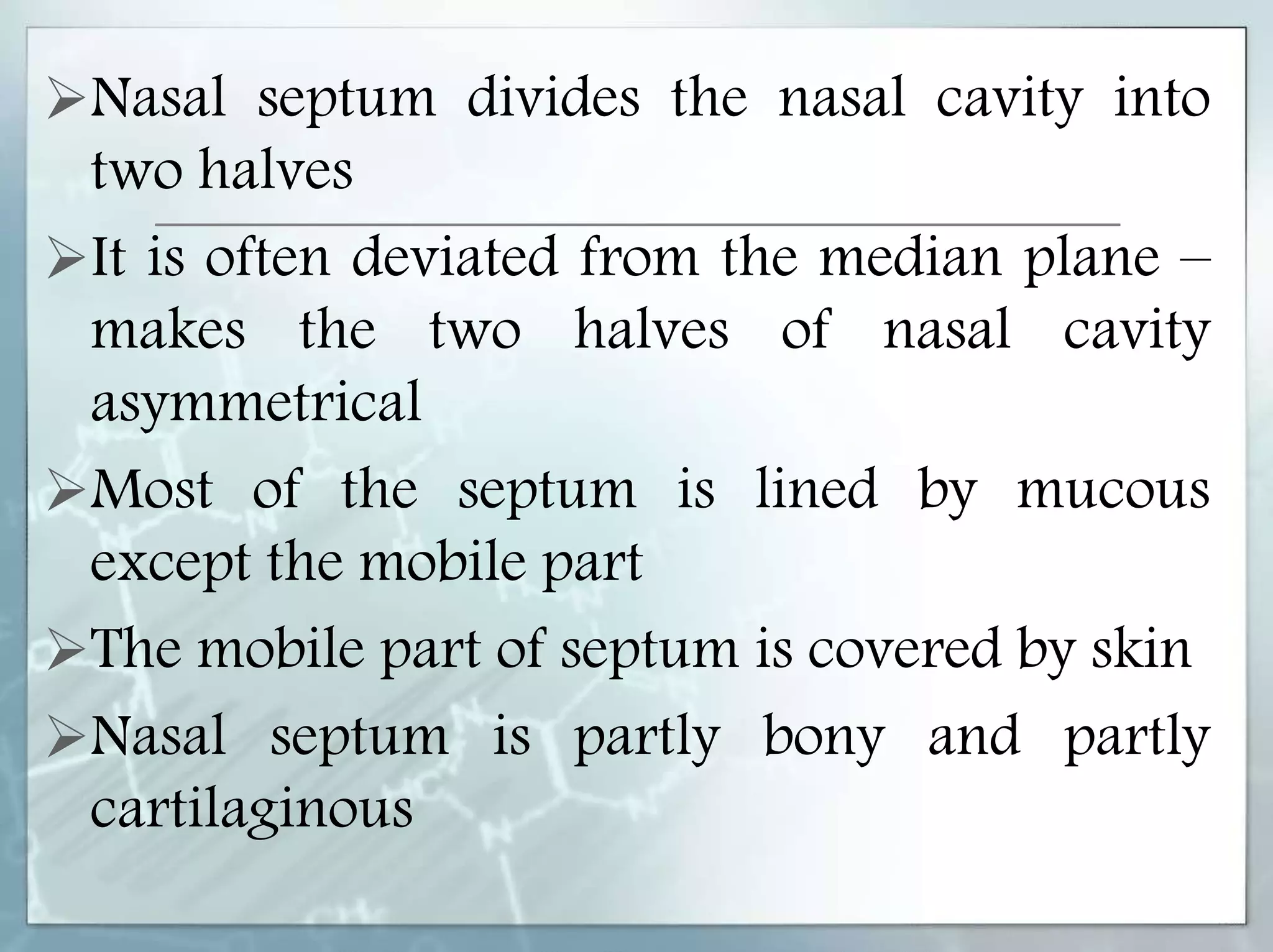 Nasal septum | PPTX