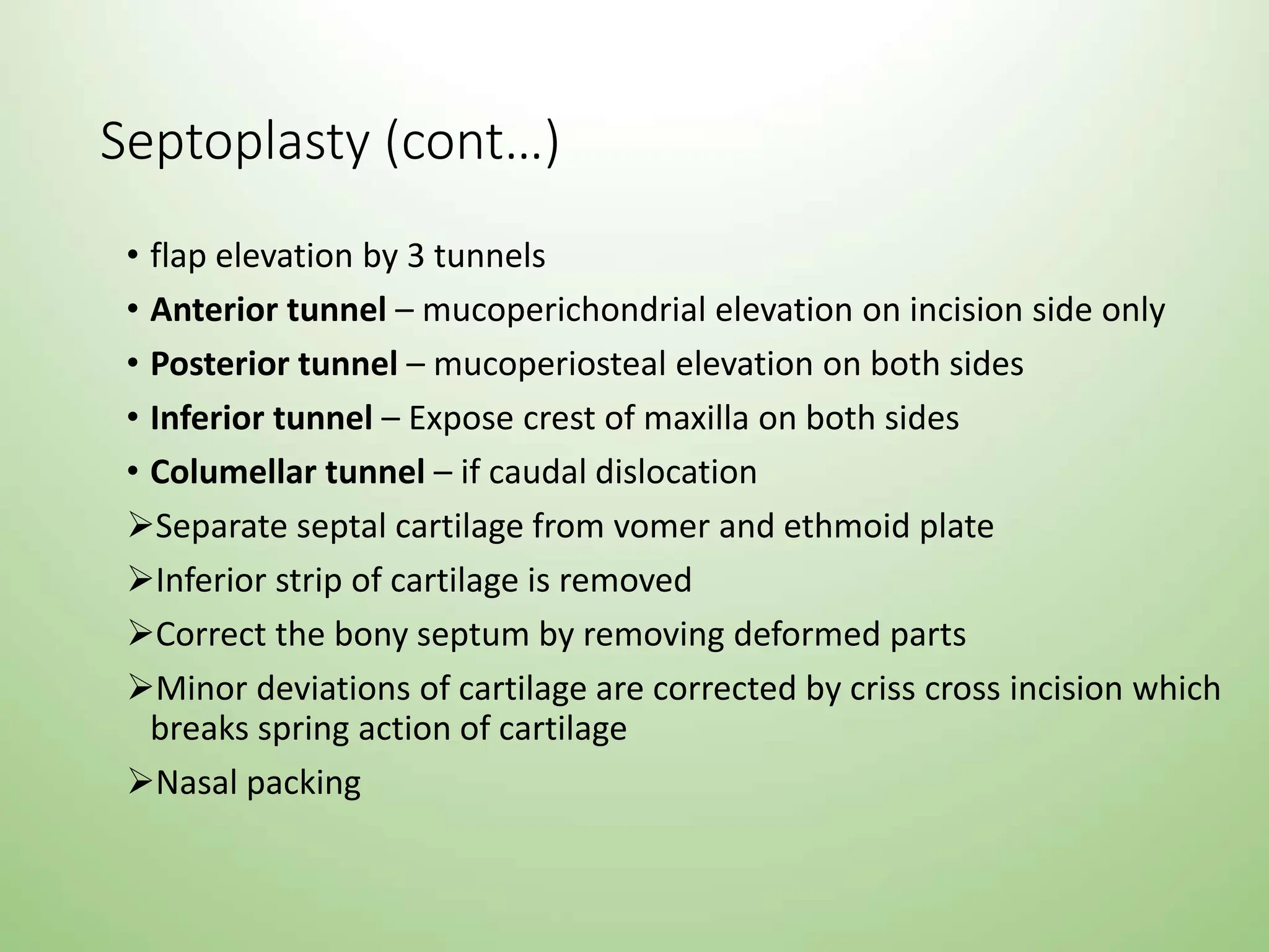 nasalseptumanditsdiseases................ | PPT