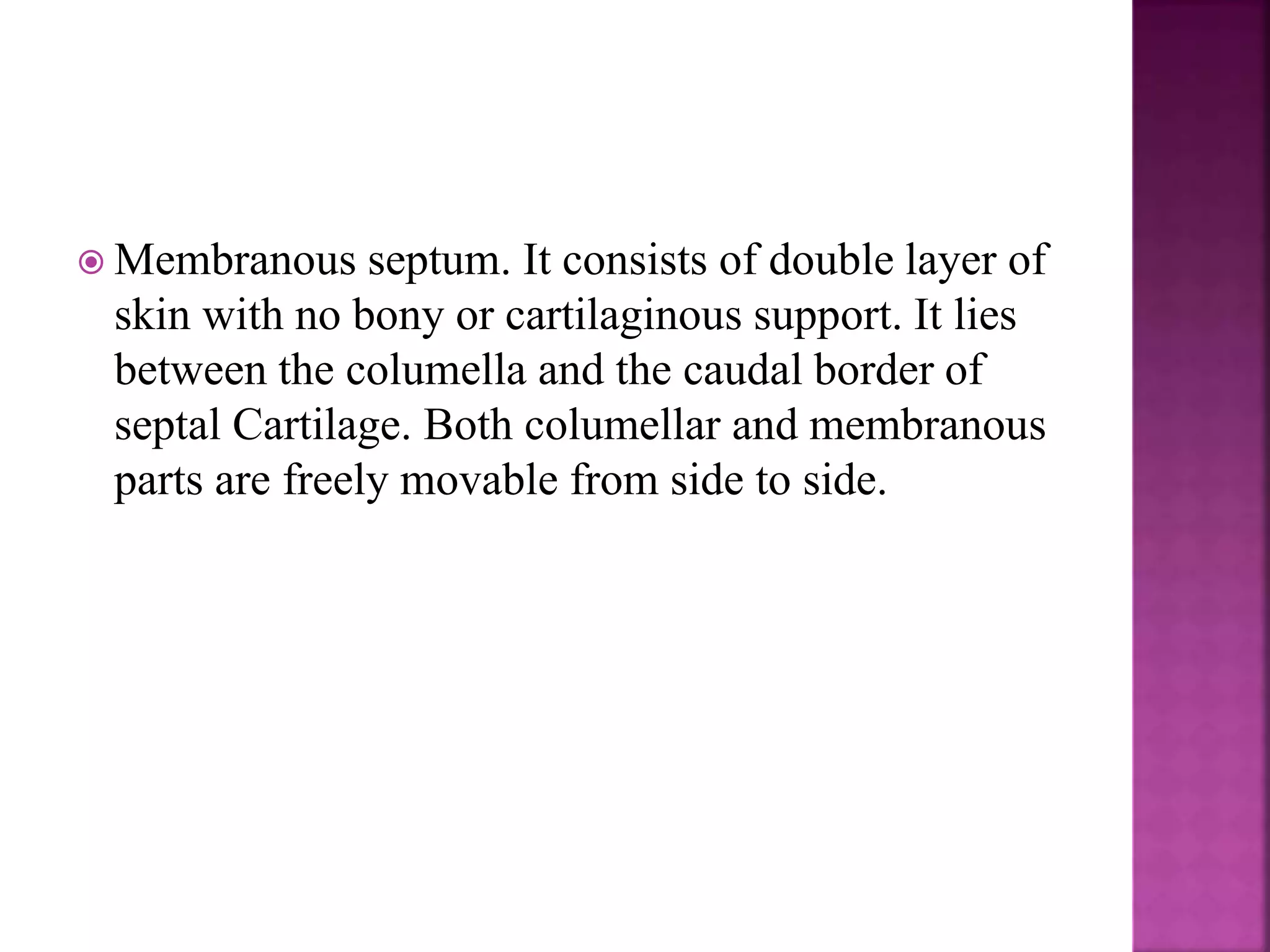 Nasal septum and its diseases[1] | PPT