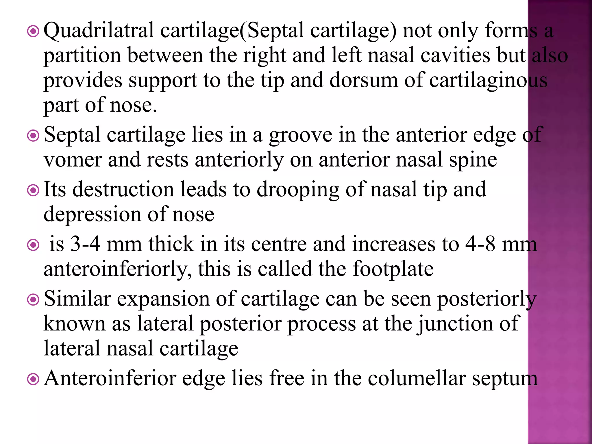 Nasal septum and its diseases[1] | PPT