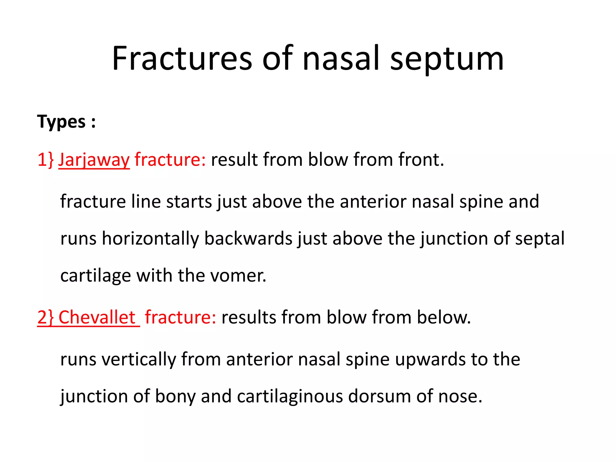 Nasal septum & septoplasty | PPTX