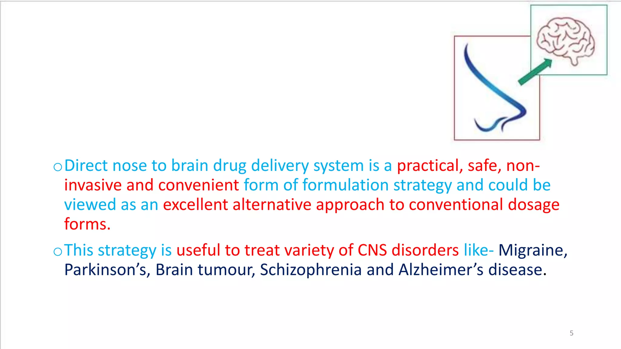 Nasal to brain | PPTX