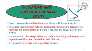 Nasal to brain | PPTX | Ear, Nose and Throat Conditions | Diseases and ...