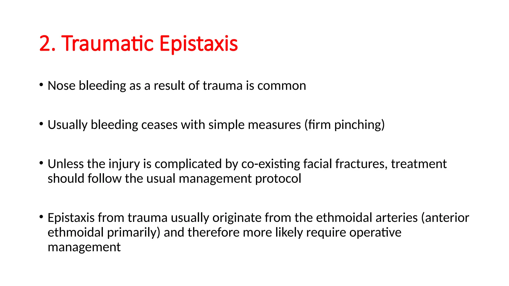 Nasal trauma, septal hematoma and nasal abscess..pptx