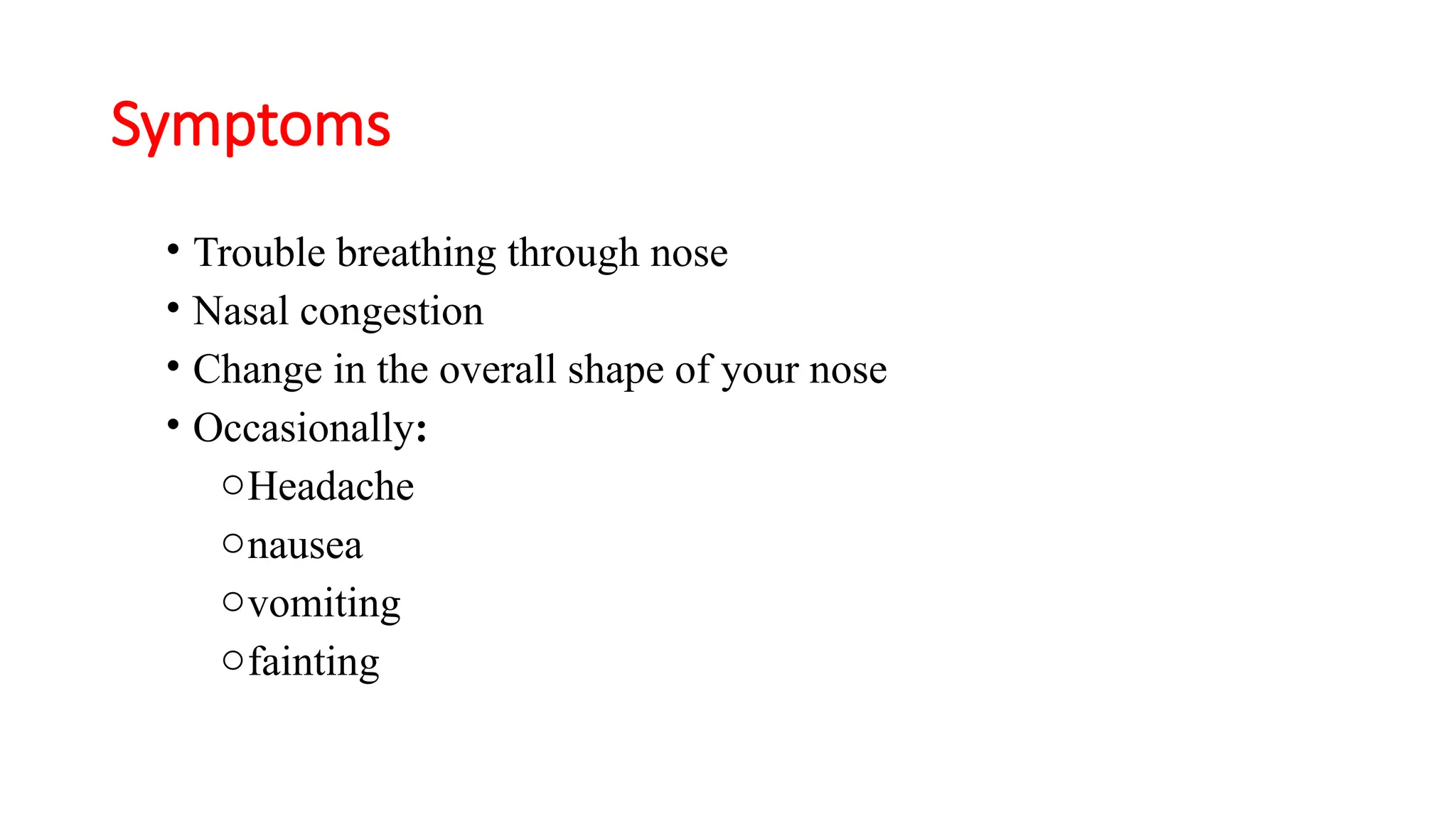 Nasal trauma, septal hematoma and nasal abscess..pptx