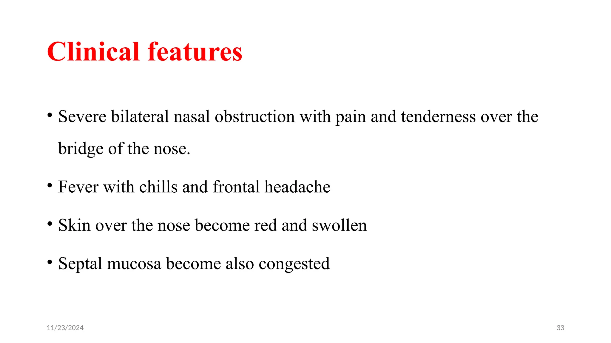Nasal trauma, septal hematoma and nasal abscess..pptx