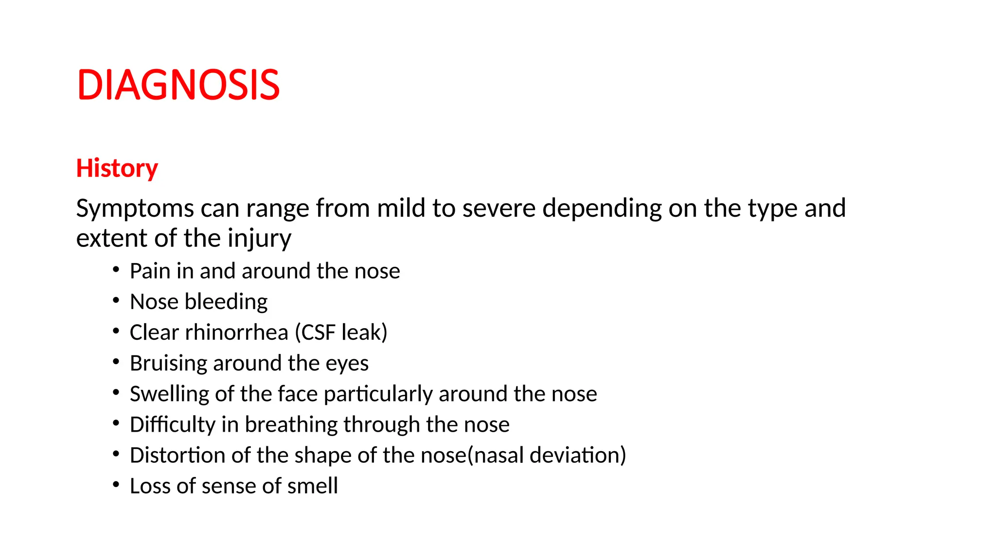 Nasal trauma, septal hematoma and nasal abscess..pptx