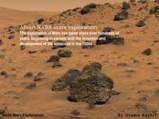 Nasa mars exploration | PPTX