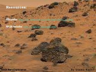 Nasa mars exploration | PPTX