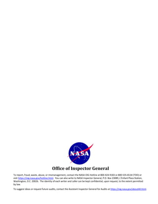 Nasa Inspector General