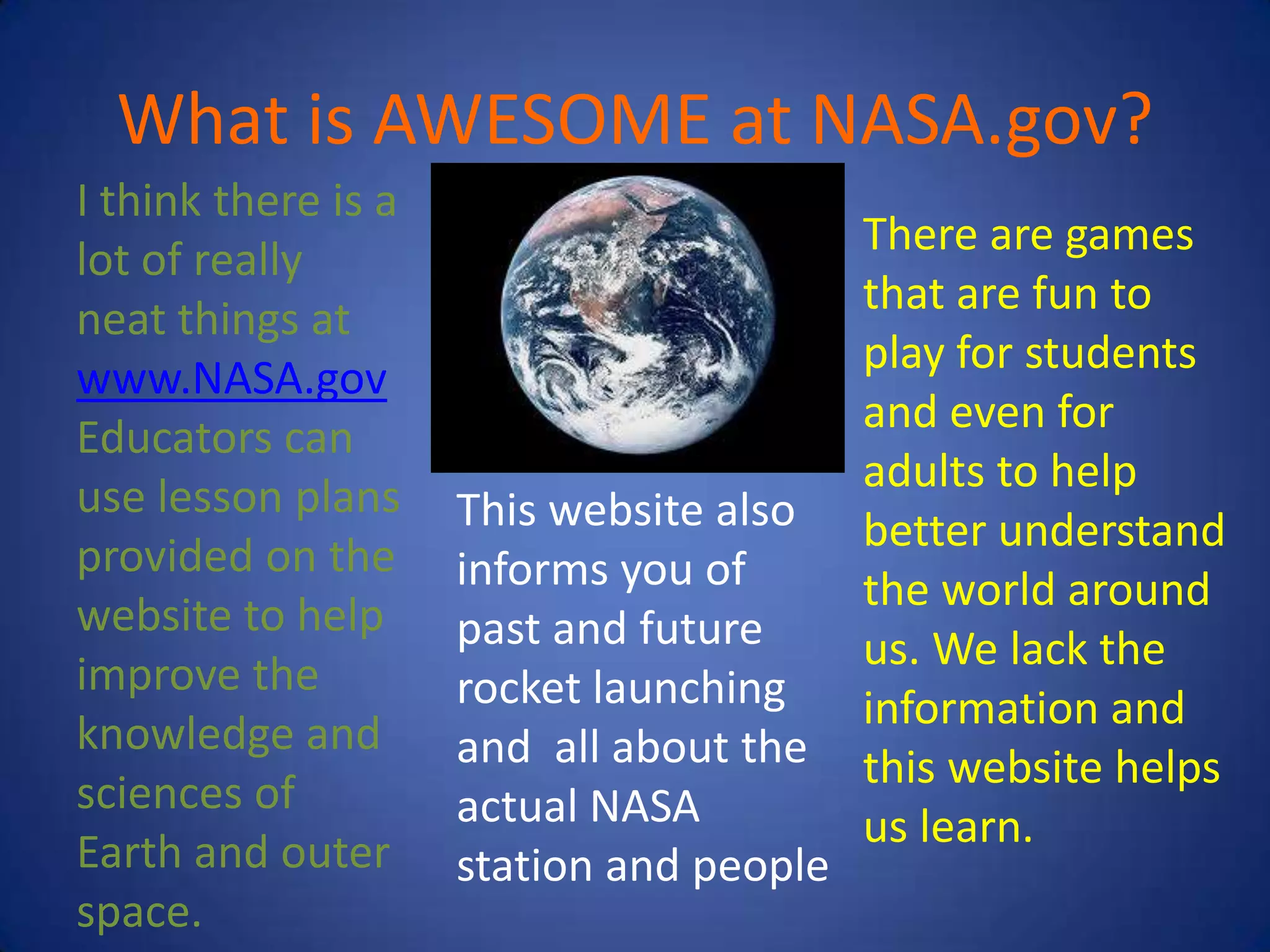 Nas apresentation | PPT