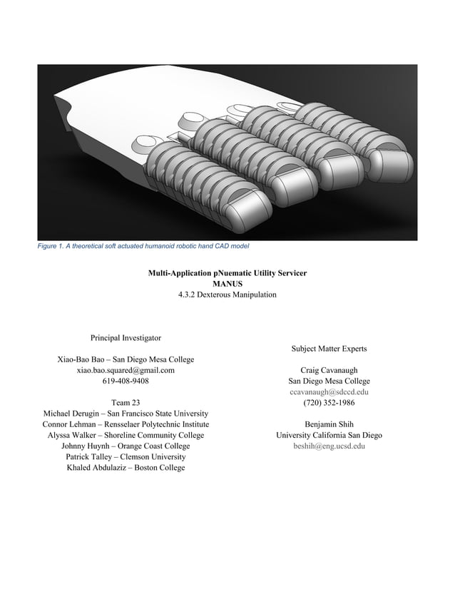 Nasa proposal team_23_pra_final | PDF