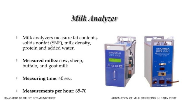 Automation Of Milk Process In Dairy Field Using Plc And Scada Ppt Agriculture Industries