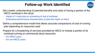 Suitability of Commercial Clouds for NASA's HPC Applications | PDF