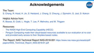 Suitability of Commercial Clouds for NASA's HPC Applications | PDF