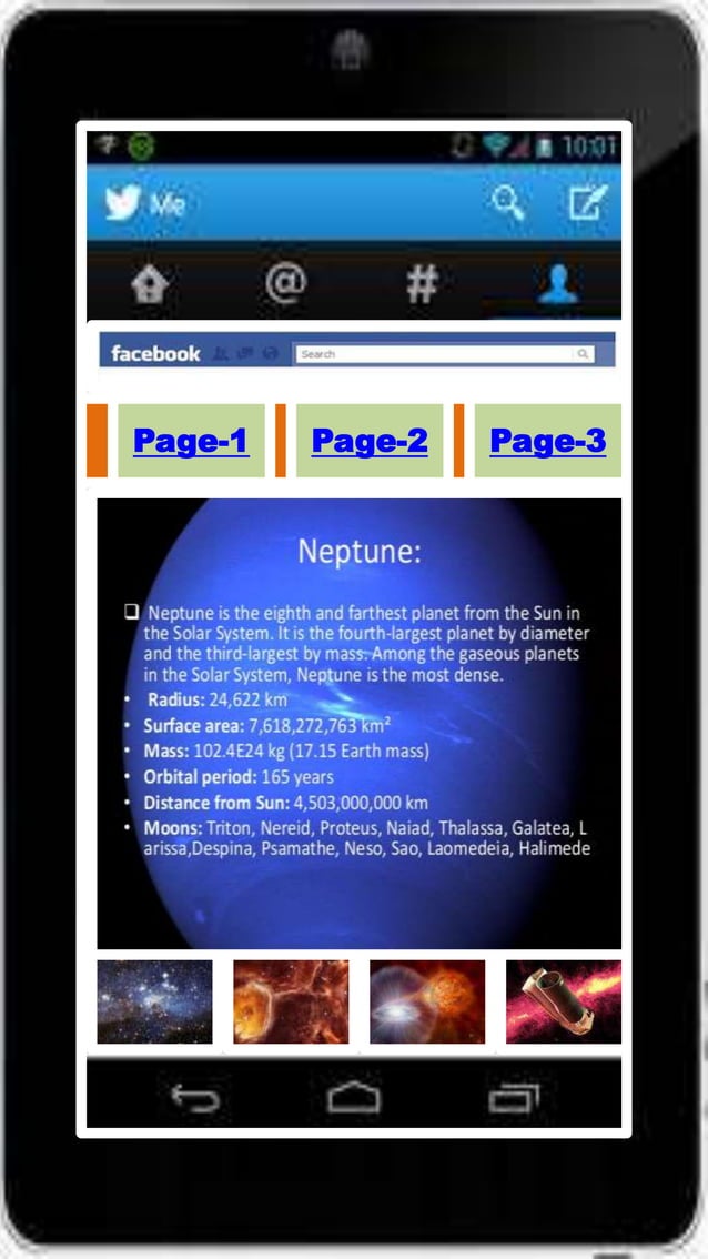 Nasa tablet app | PPTX