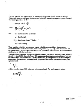 Nasa tech briefs ksk 11495, simplified model of duct flow | PDF