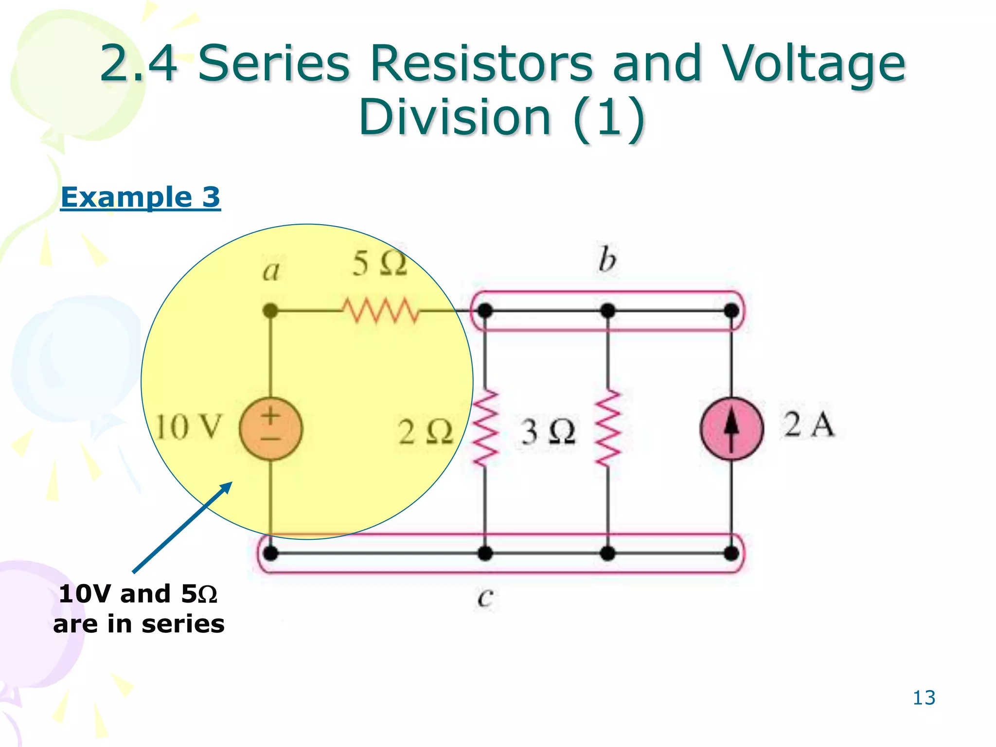 Basics of Electric circuit theory | PPT
