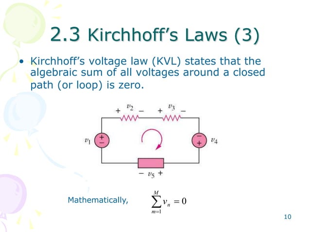Basics of Electric circuit theory | PPT | Computer Networking | Computing