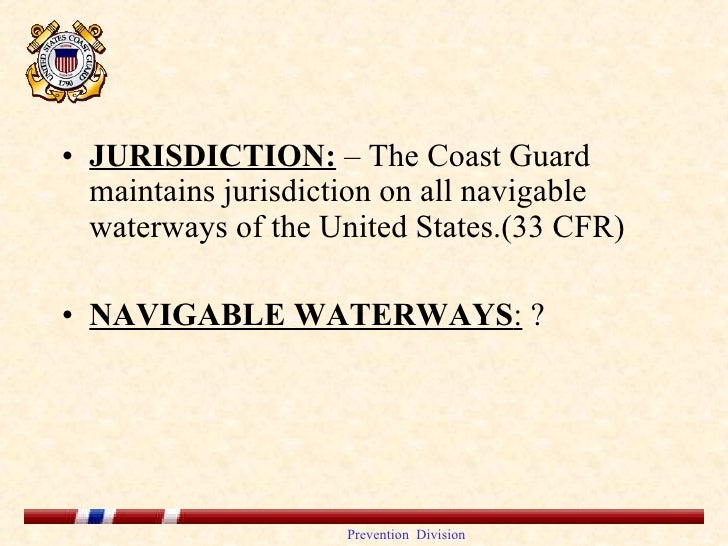Uscg Uninspected Passenger Vessel Initiative
