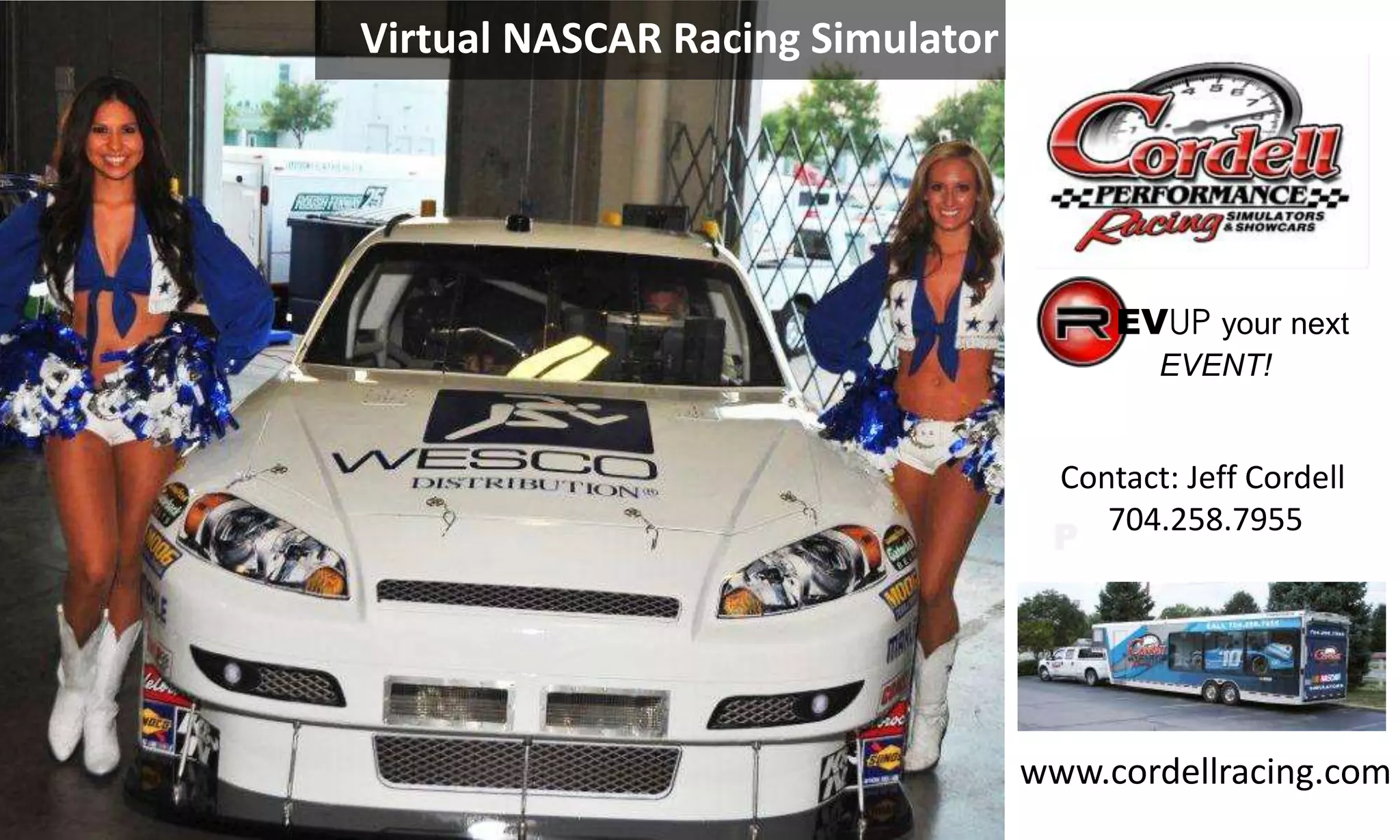 Nascar simulator promotion 2013 powerpoint jeff | PPTX | Racing Video ...