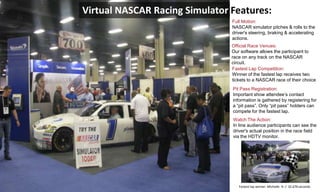 Nascar simulator promotion 2013 powerpoint jeff | PPTX | Racing Video ...