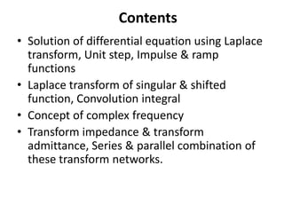 NAS-Ch4-Application of Laplace Transform | PDF