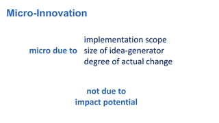 e-learning micro innovation | PPT