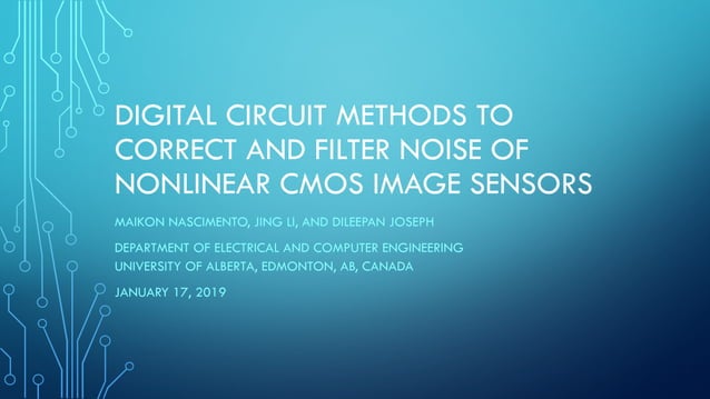 Digital Circuit Methods to Correct and Filter Noise of Nonlinera CMOS ...
