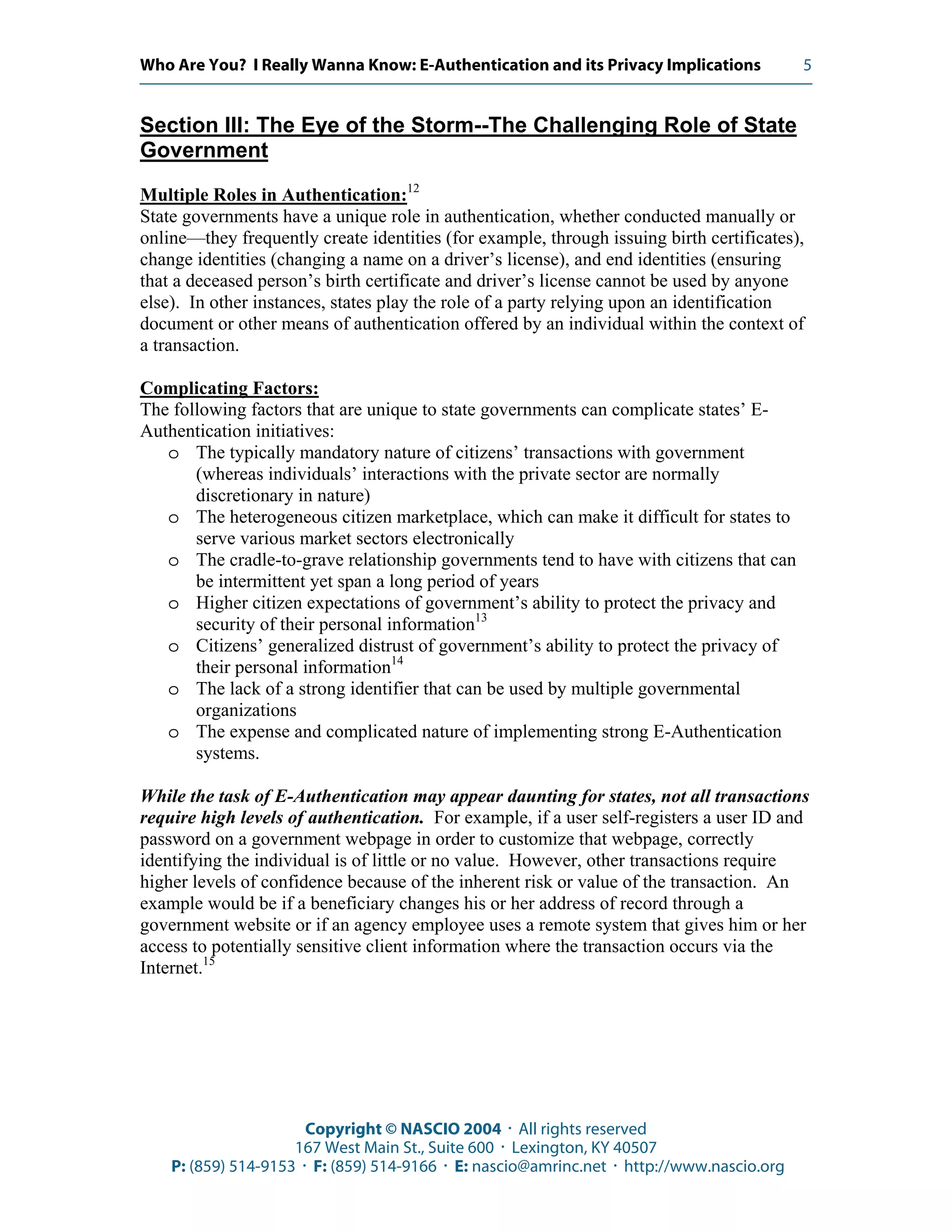 Nascio who areyoue-authbrief122104 | PDF